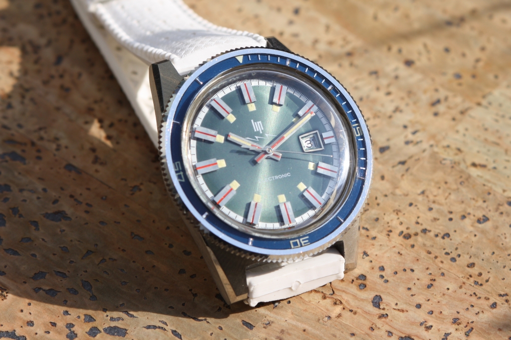 Lip Electronic Vintage Skin Diver 39mm - VINTAGE TIMES AMSTERDAM