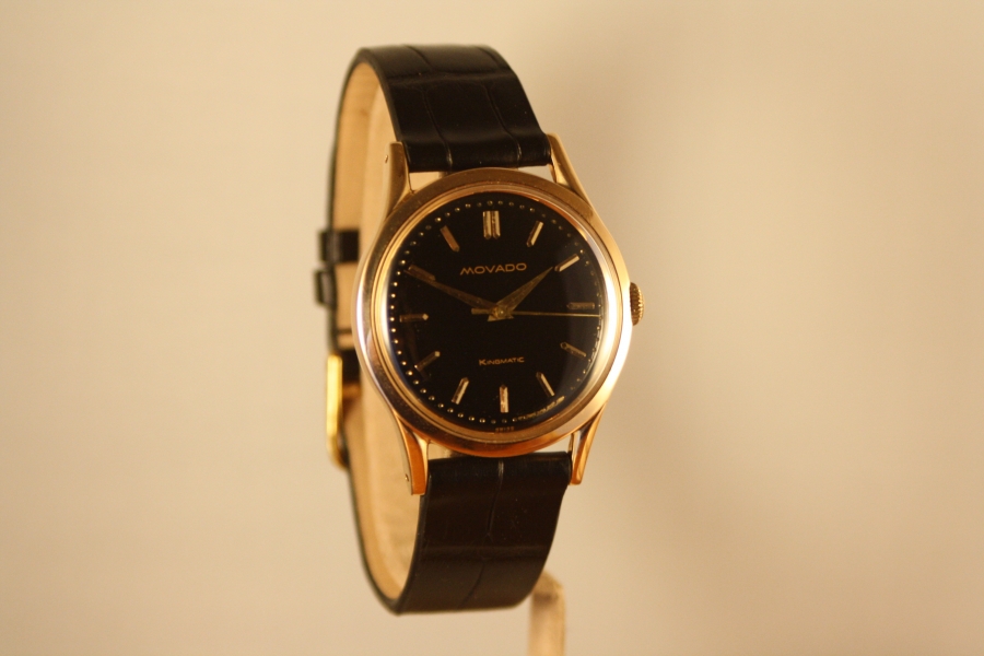 Movado FB Case 'Kingmatic' Calatrava wristwatch (on hold) - VINTAGE ...