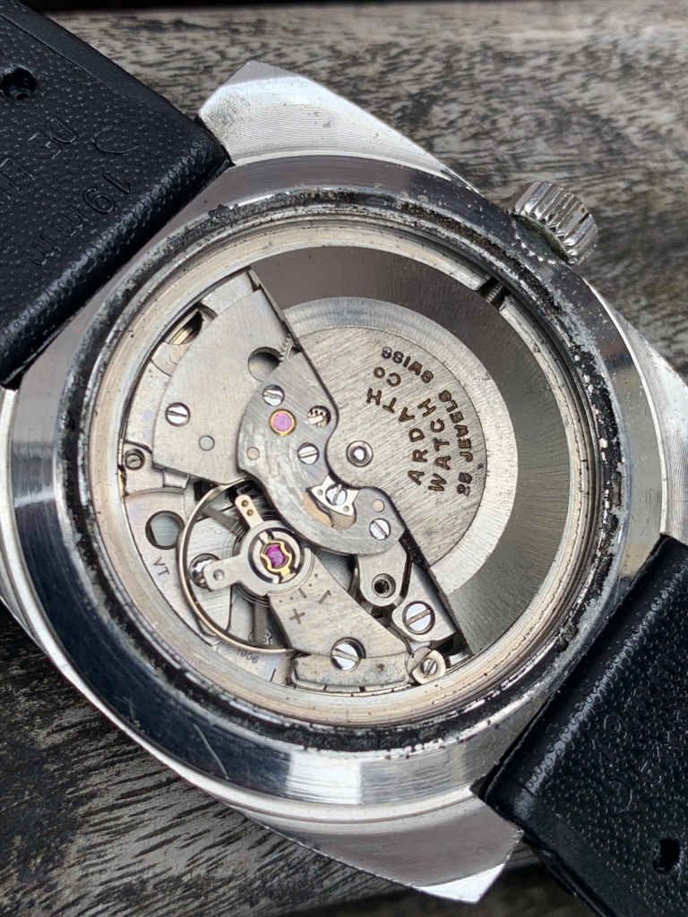 Ardath vintage 'skin diver' watch with arabic day function - VINTAGE ...