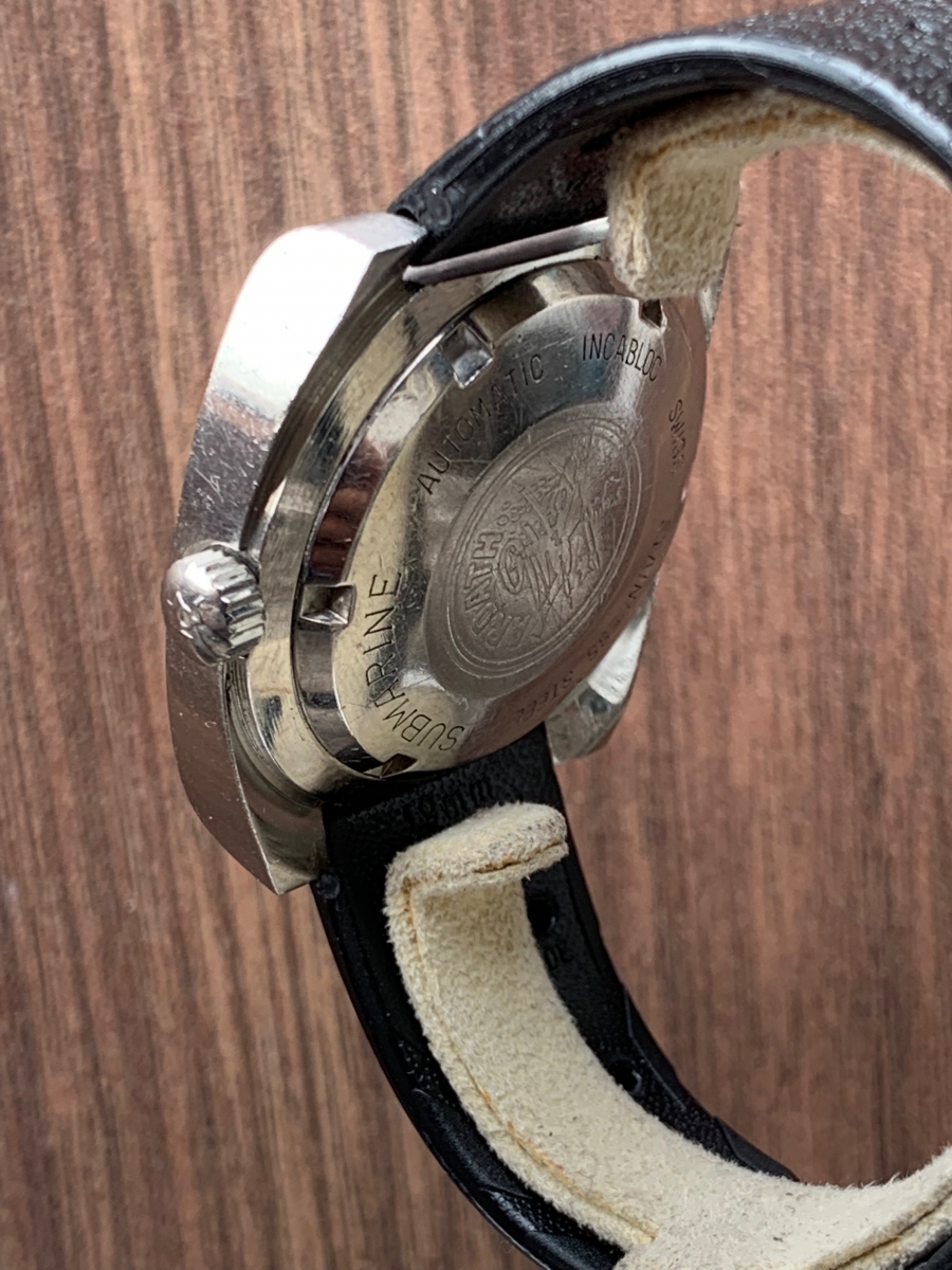 Ardath vintage 'skin diver' watch with arabic day function - VINTAGE ...