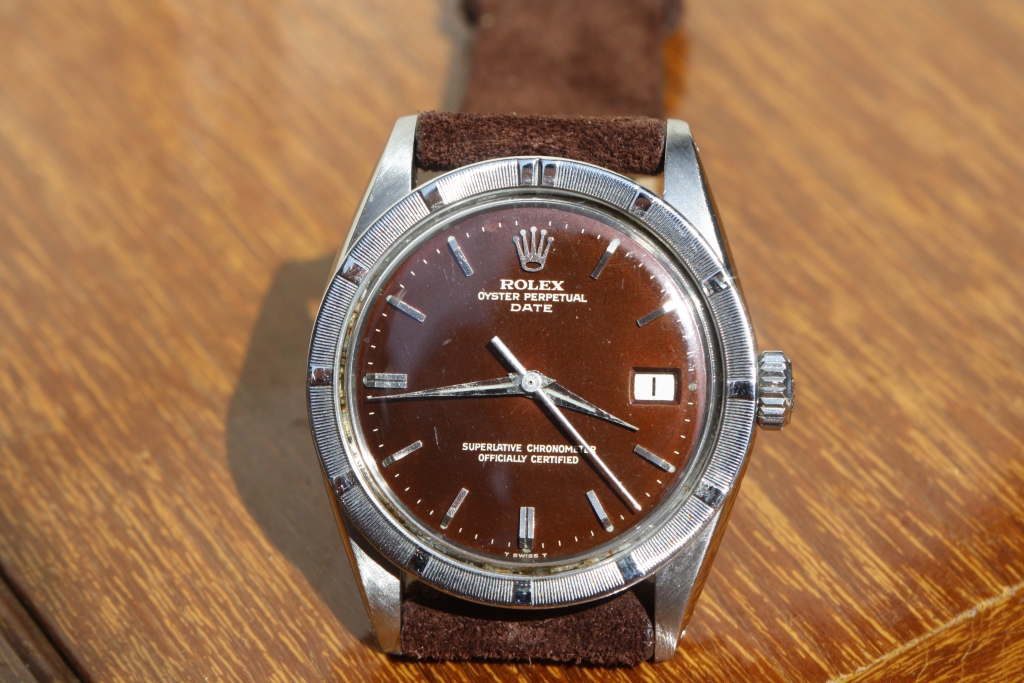 Rolex Oyster Perpetual Date ref 1501 Tropical Dial | Vintage Times
