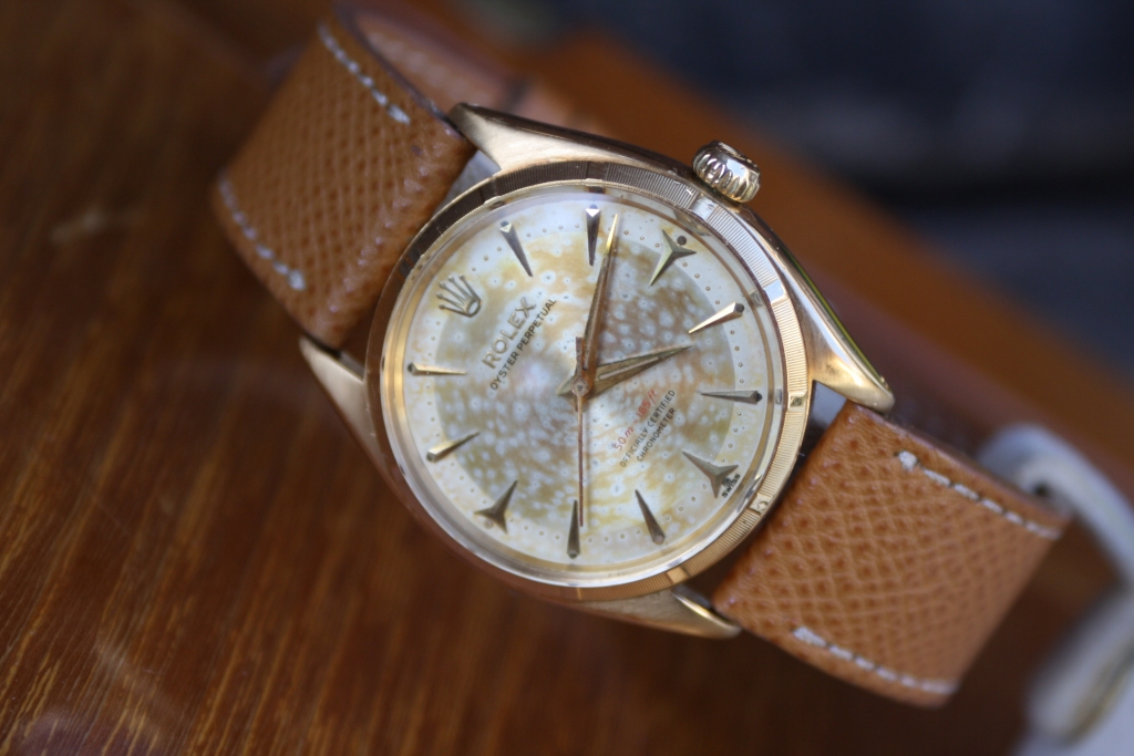 Rolex 6565 Oyster Perpetual 'red depth' writing 1950's - VINTAGE TIMES ...