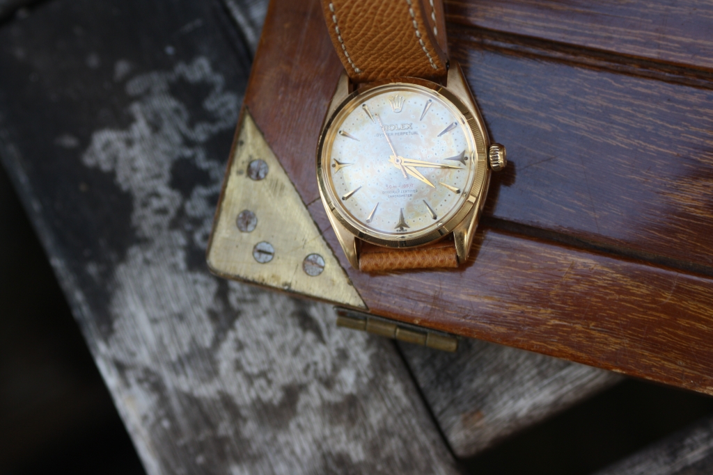 Rolex 6565 Oyster Perpetual 'red depth' writing 1950's - VINTAGE TIMES ...