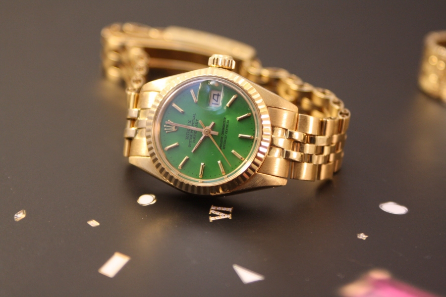 Rolex Stella dial Ladies ‘green’ 28mm from the 1970’s - VINTAGE TIMES ...