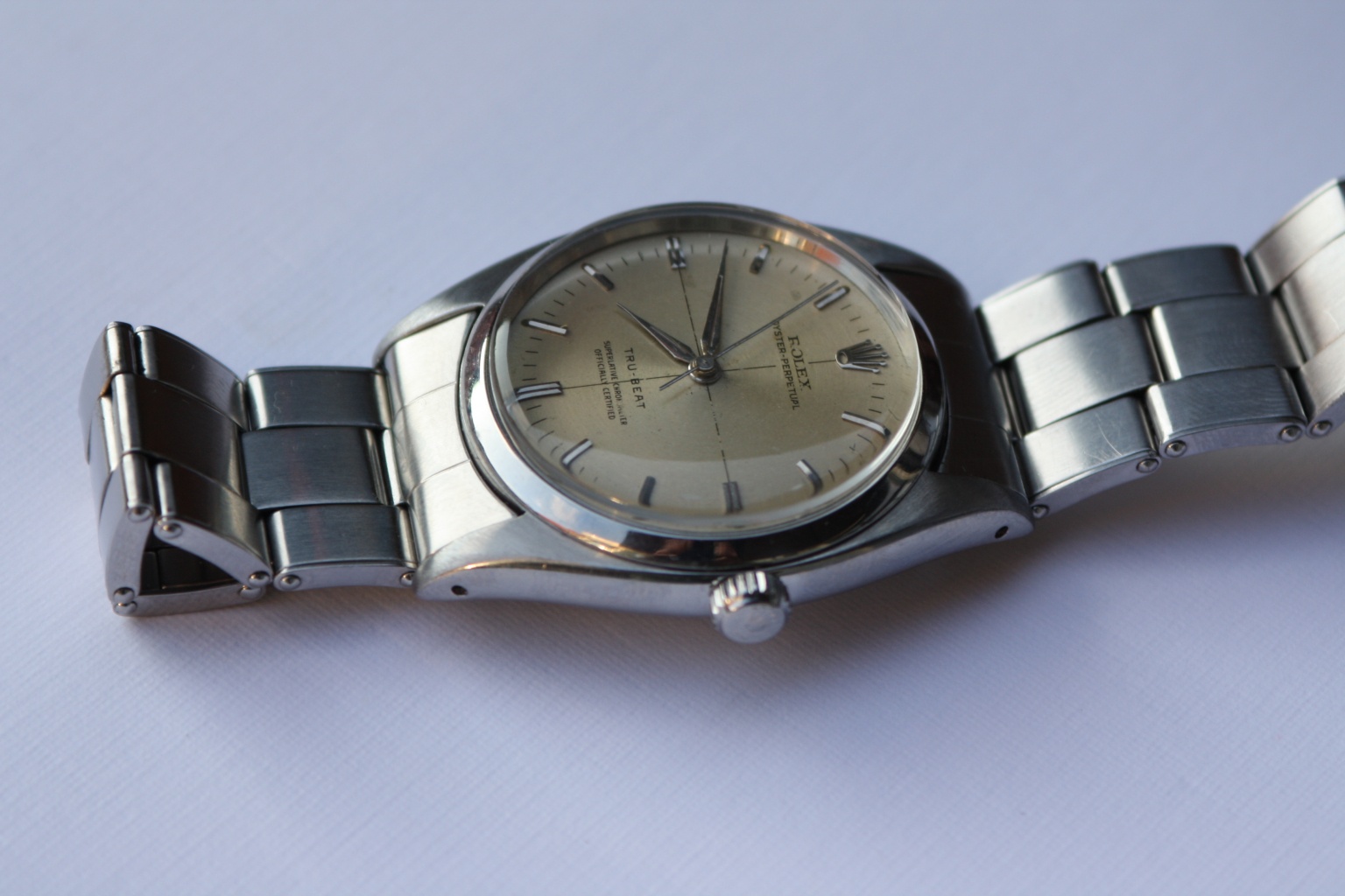 Rolex Tru Beat reference 6556 from the 1950's for sale - VINTAGE TIMES ...