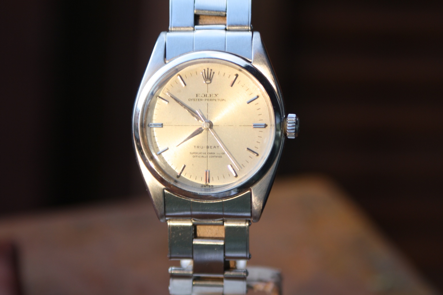 Rolex Tru Beat reference 6556 from the 1950's for sale - VINTAGE TIMES ...