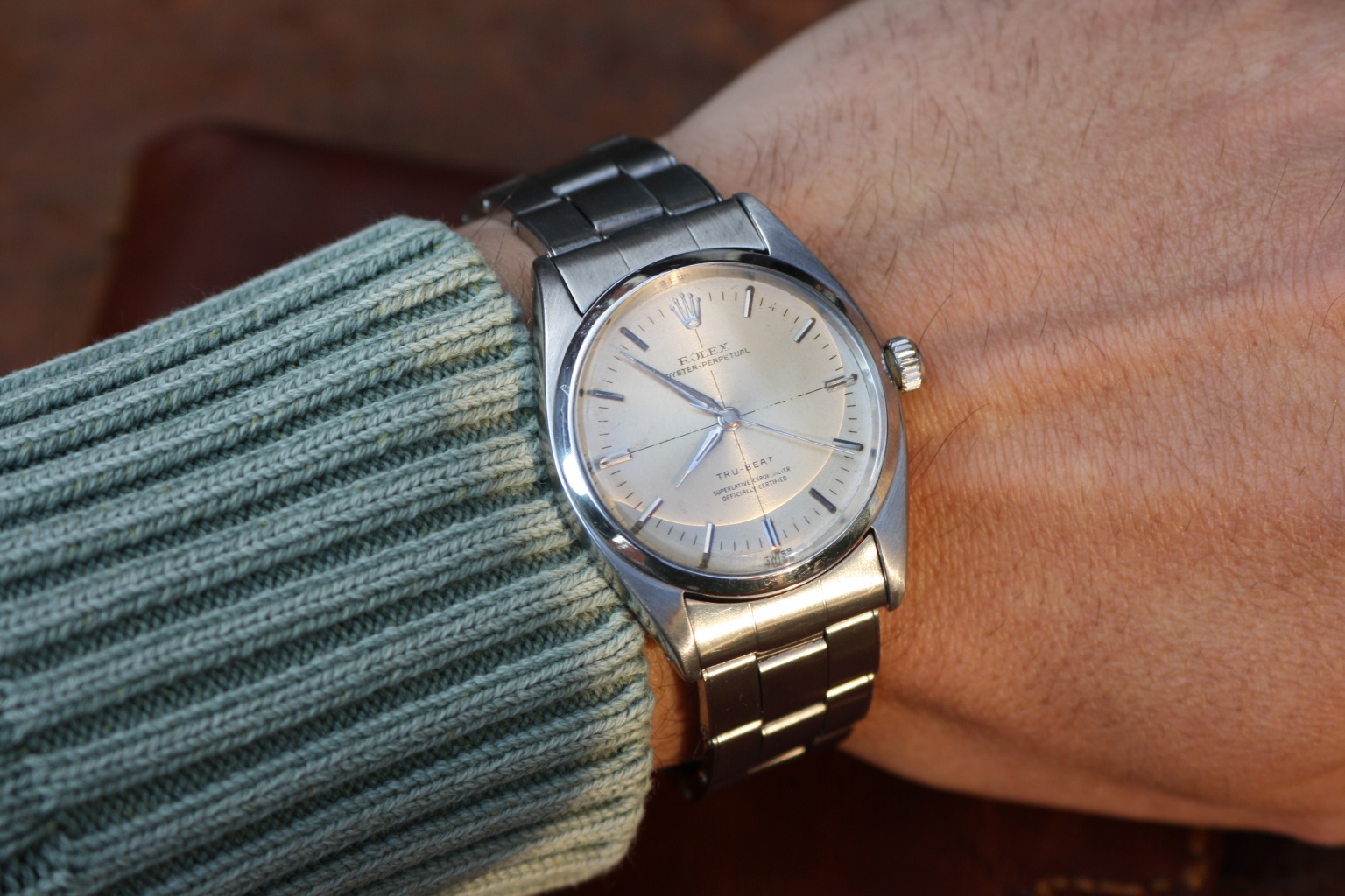 Rolex Tru Beat reference 6556 from the 1950's for sale - VINTAGE TIMES ...