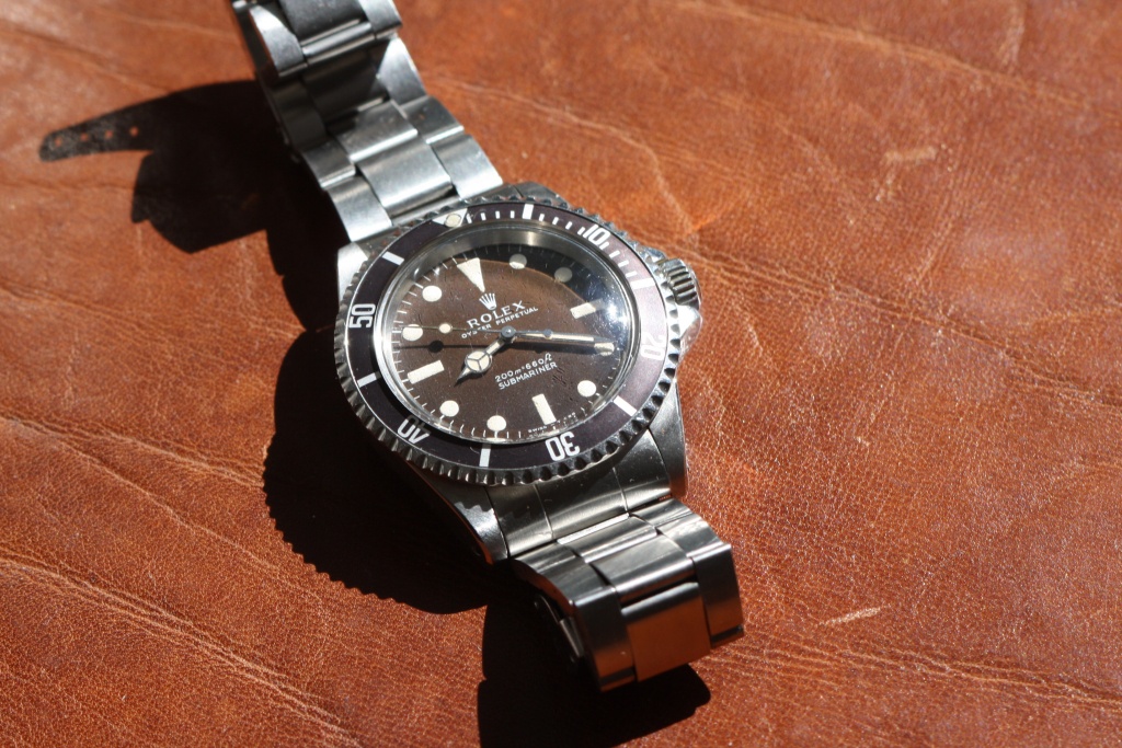 Rolex 5513 Meters First 'Tropical Dial' from 1969 - VINTAGE TIMES AMSTERDAM