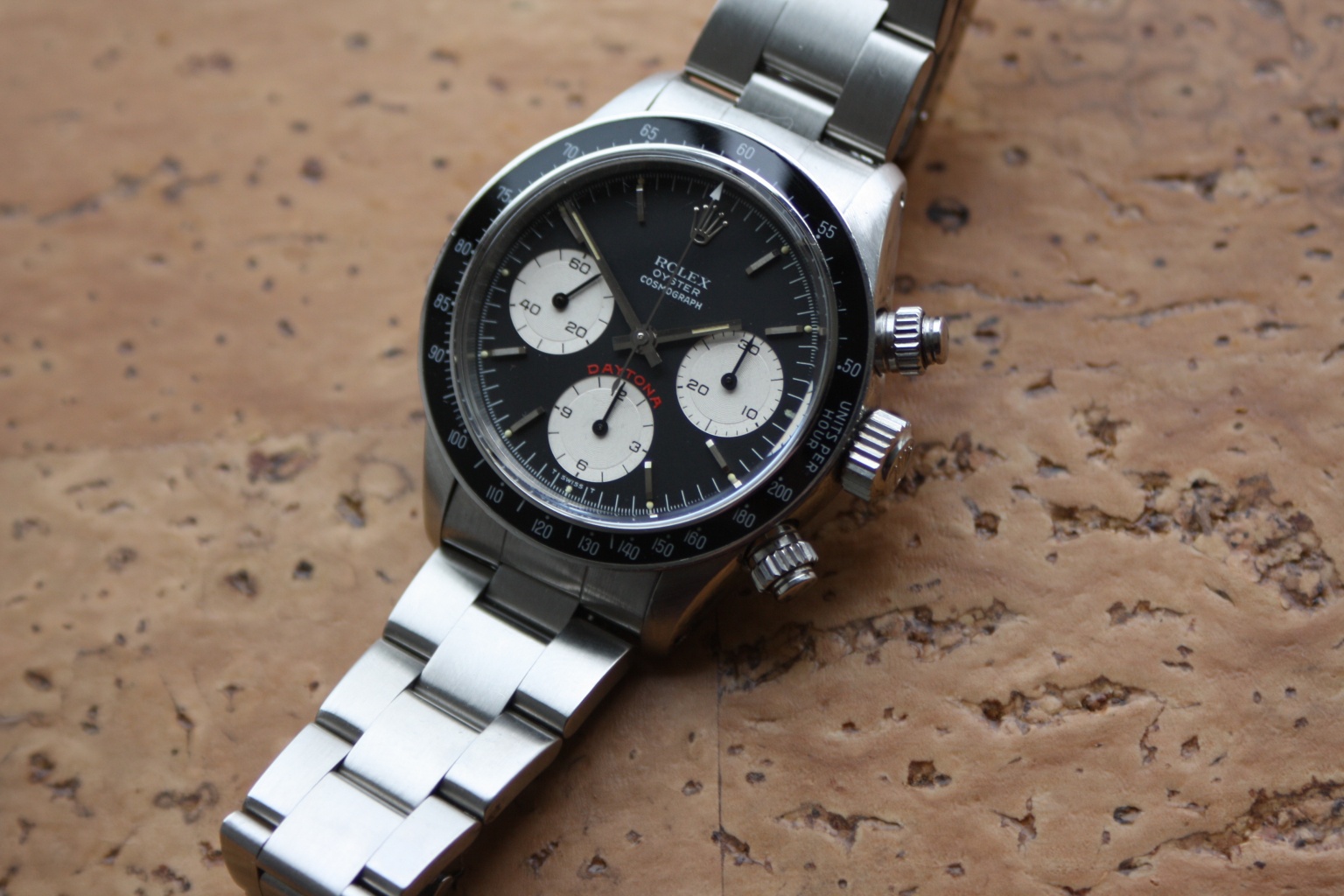 Rolex 6263 Big Red Daytona black dial from 1984 in perfect condition ...