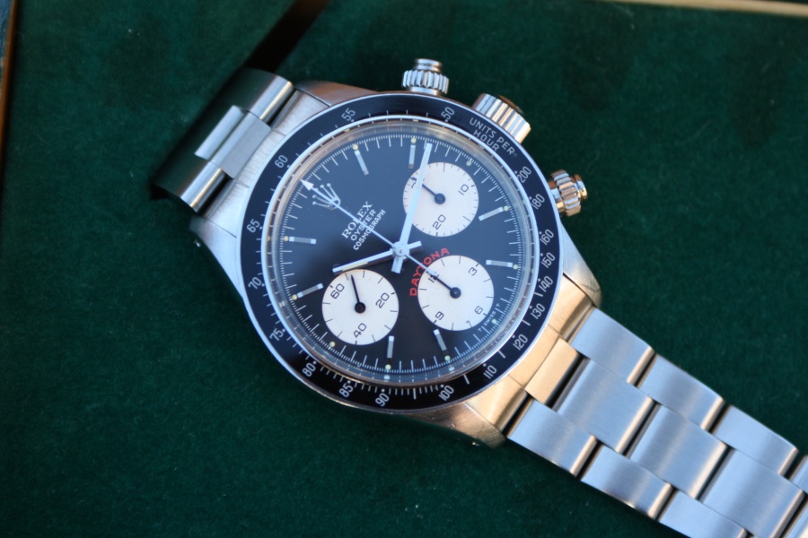 Rolex 6263 Big Red Daytona black dial from 1984 in perfect condition ...