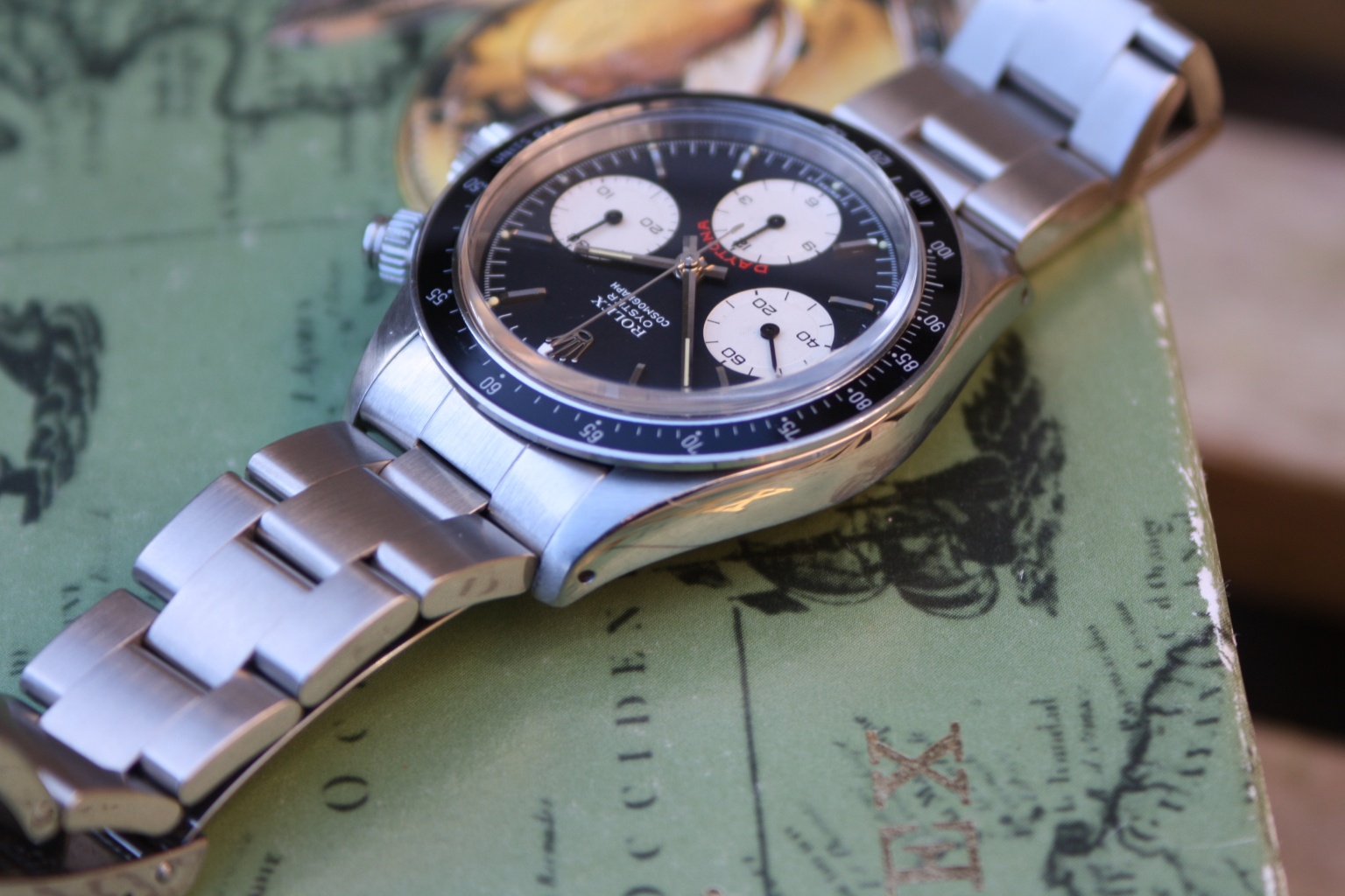 Rolex 6263 Big Red Daytona black dial from 1984 in perfect condition ...