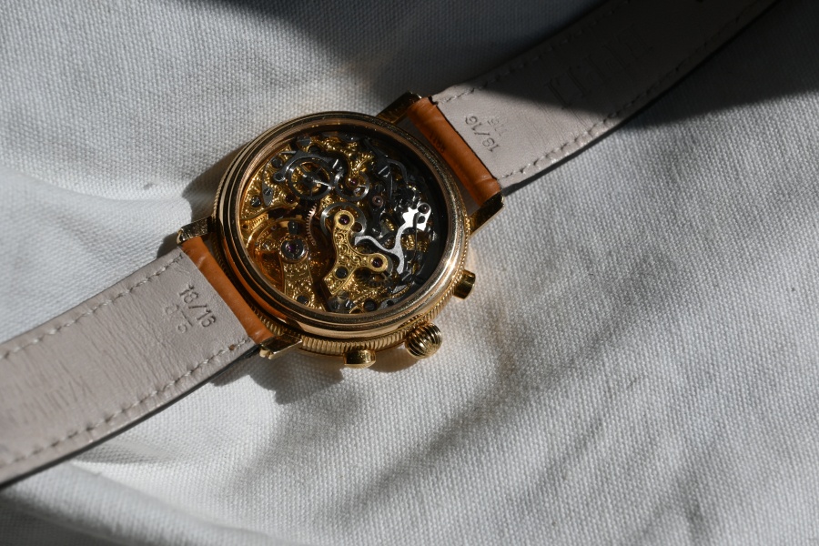 Claude Meylan moonphase chronograph wristwatch valjoux 88 from 1988 ...