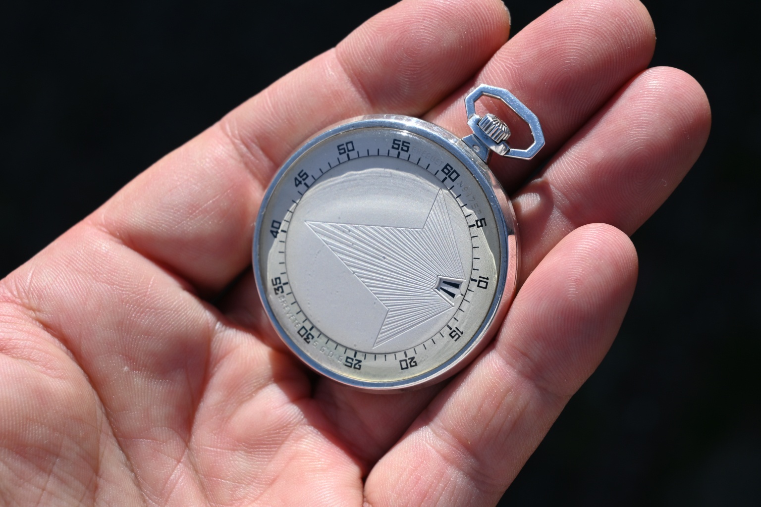 Breguet Chronoscope Pocket watch in silver extremely rare 1920’s ...