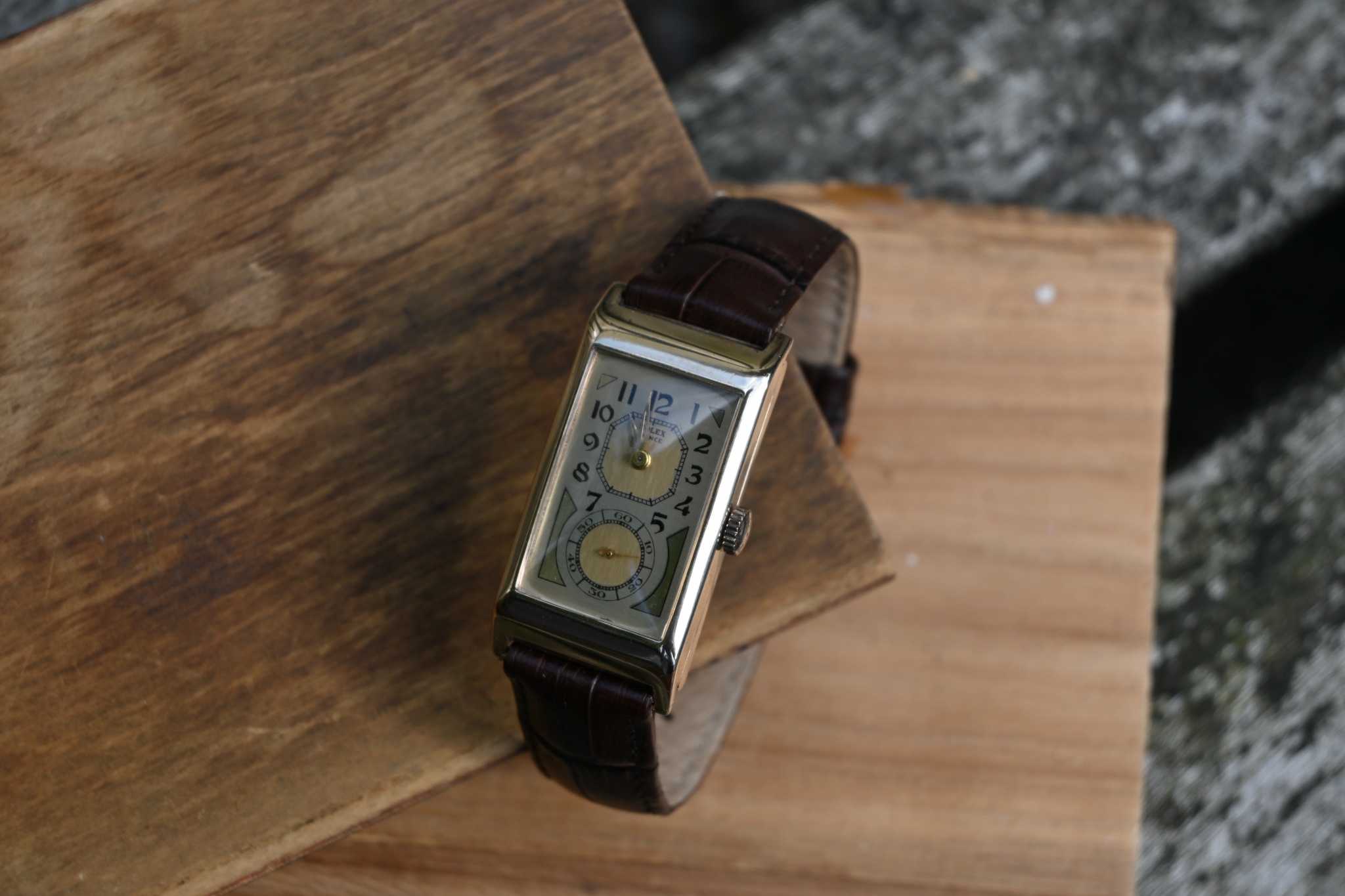 Rolex Prince ref 1541 yellow gold Doctors watch from the 1930's ...