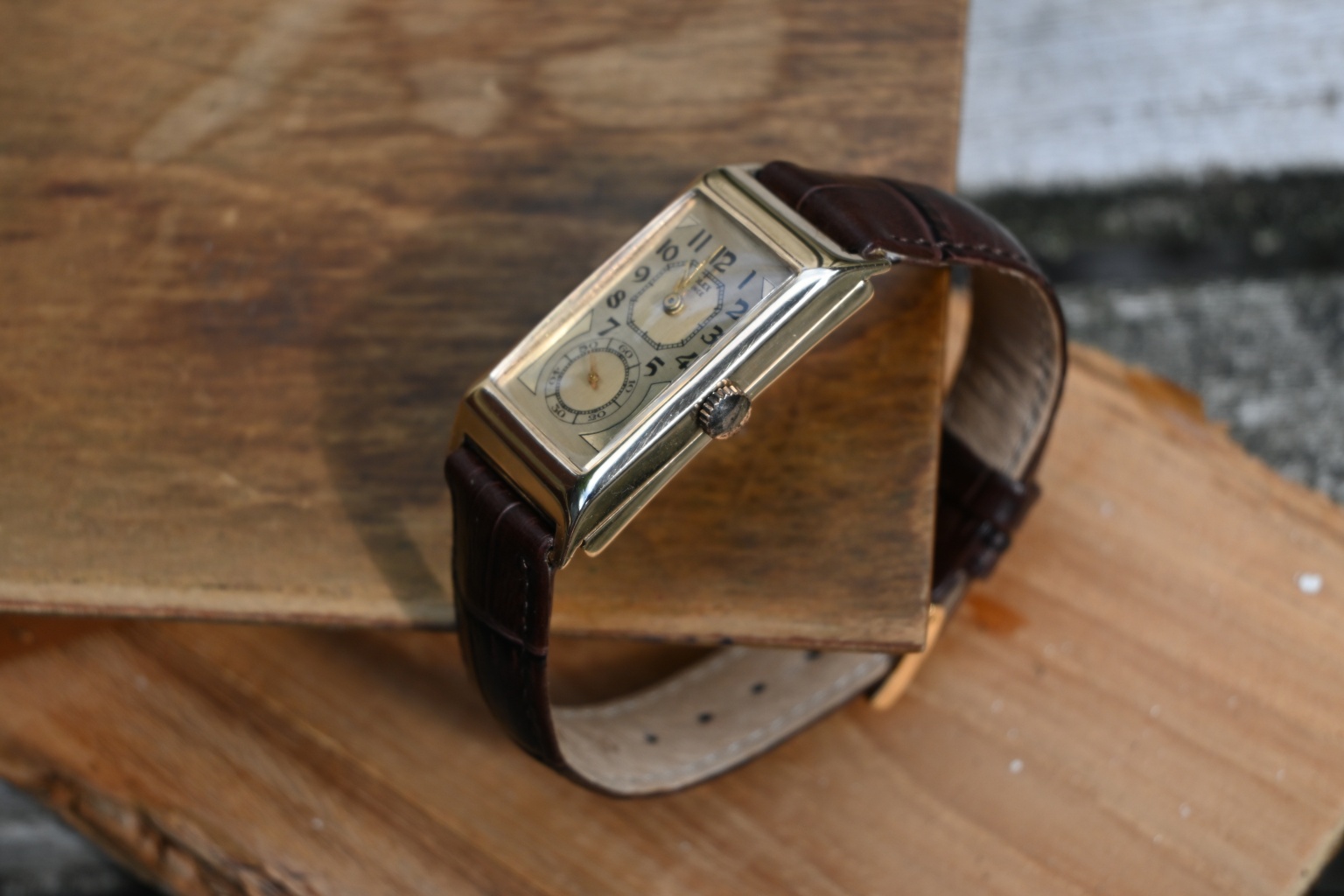 Rolex Prince ref 1541 yellow gold Doctors watch from the 1930's ...