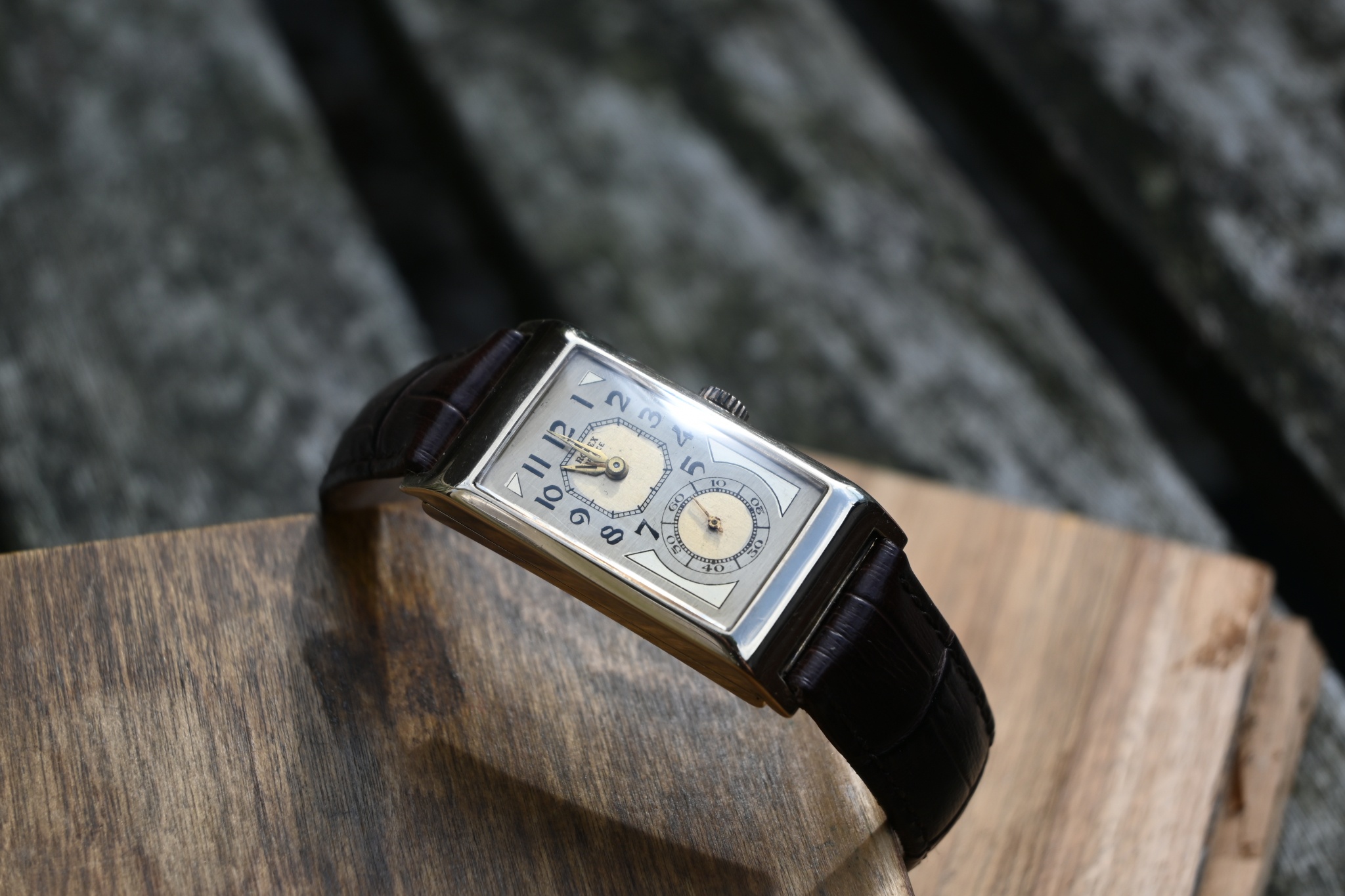 Rolex Prince ref 1541 yellow gold Doctors watch from the 1930's ...