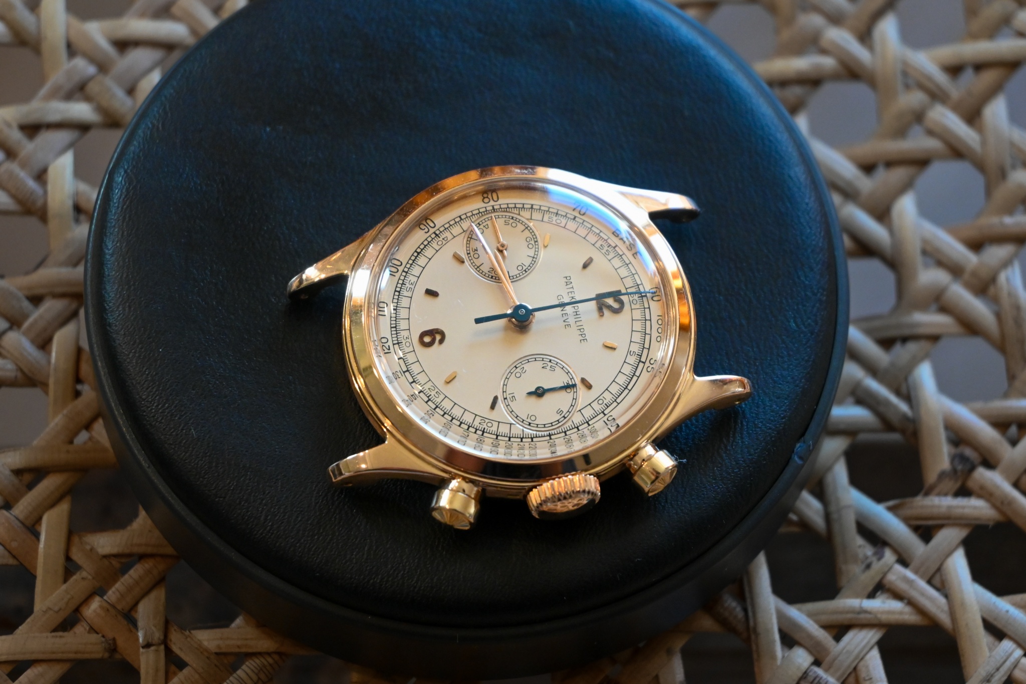 Patek Philippe 1463 Pink Gold chronograph 'Tasti Tondi' Pink on Pink ...