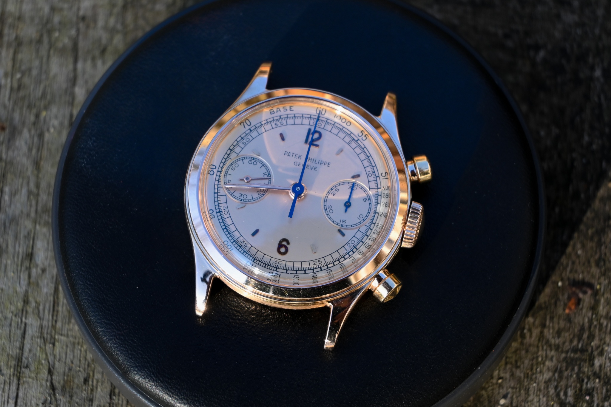 Patek Philippe 1463 Pink Gold chronograph 'Tasti Tondi' Pink on Pink ...